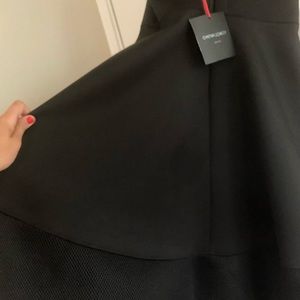 Cynthia Rowley | Dresses | Black Cynthia Rowley Fit And Flare Scuba ...